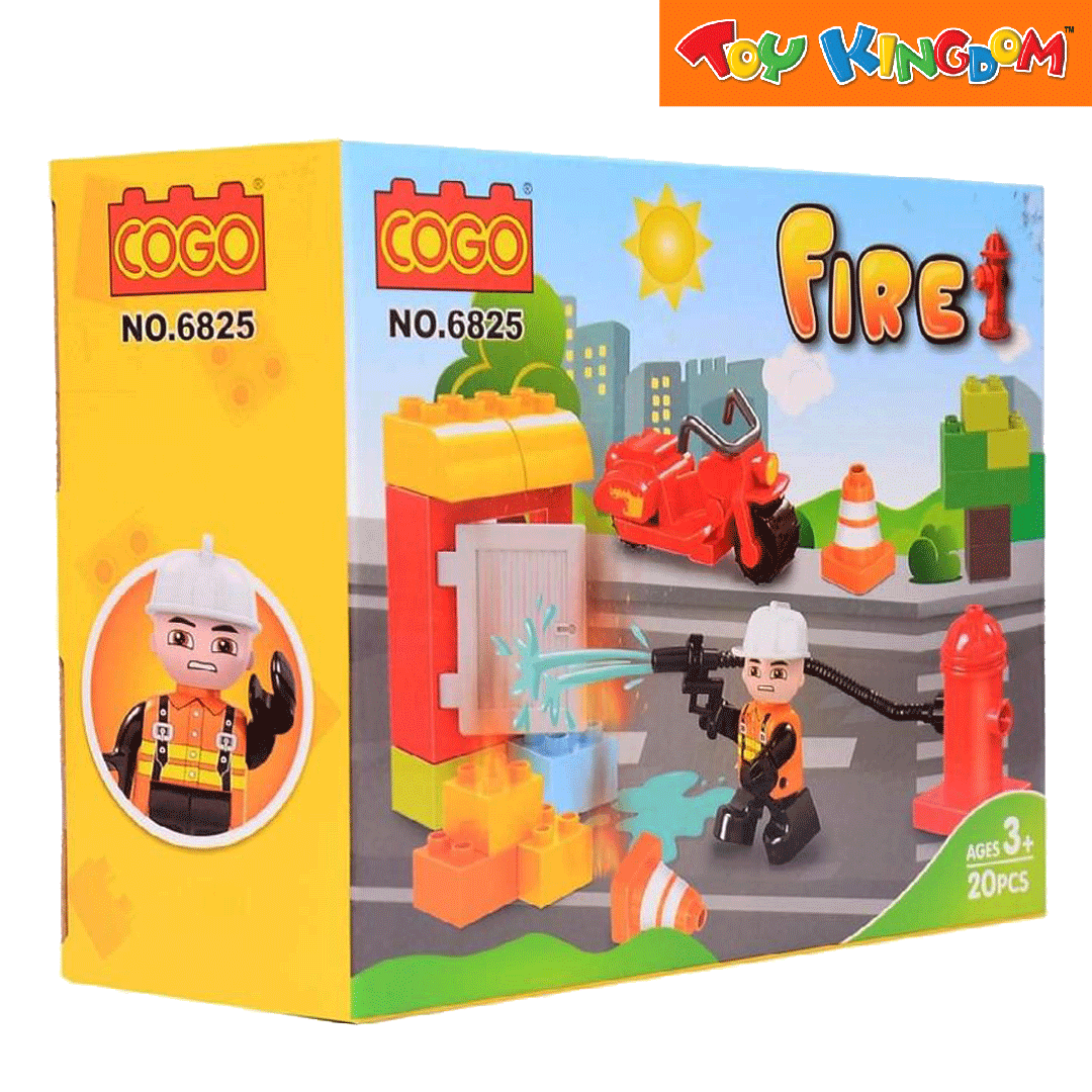 Cogo Fire 20-pc Blocks for Kids | Toy Kingdom | Toy Kingdom