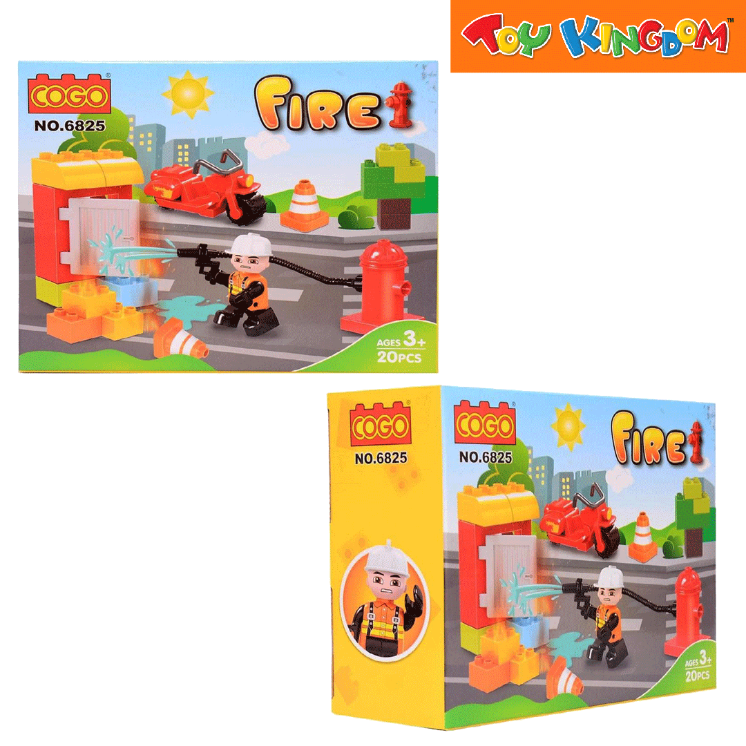 Cogo Fire 20-pc Blocks for Kids | Toy Kingdom | Toy Kingdom