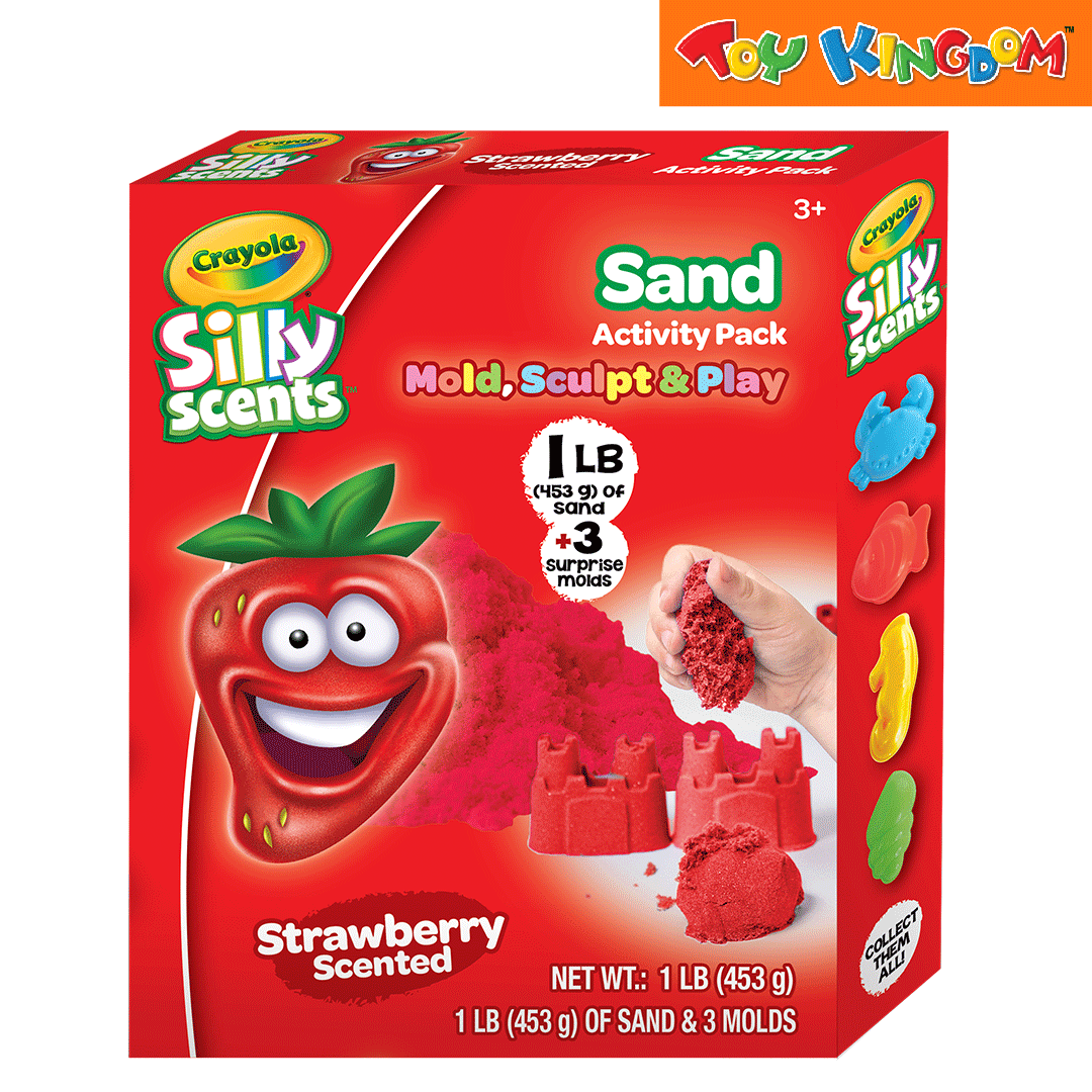 Crayola Silly Scents Strawberry Sand Activity Pack – Toy Kingdom