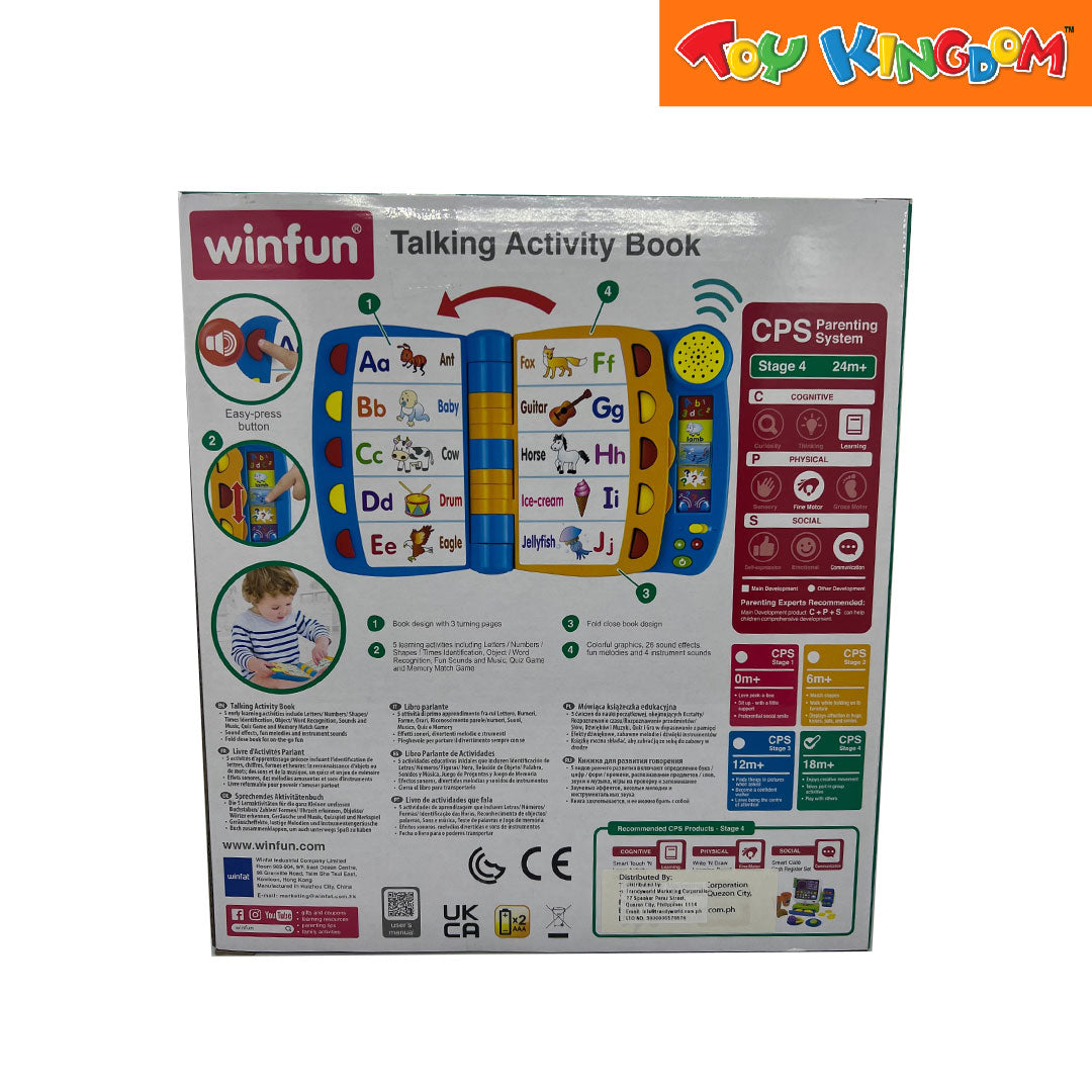 WinFun Interactive Talking Activity Book | Toy Kingdom