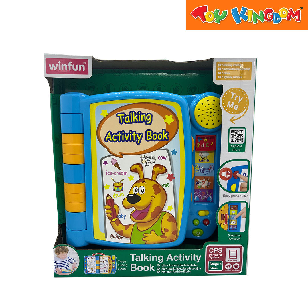 WinFun Interactive Talking Activity Book | Toy Kingdom