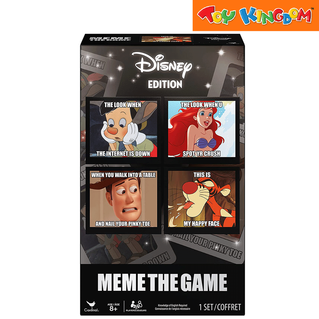 Cardinal Games Disney Meme the Game Card Game – Toy Kingdom