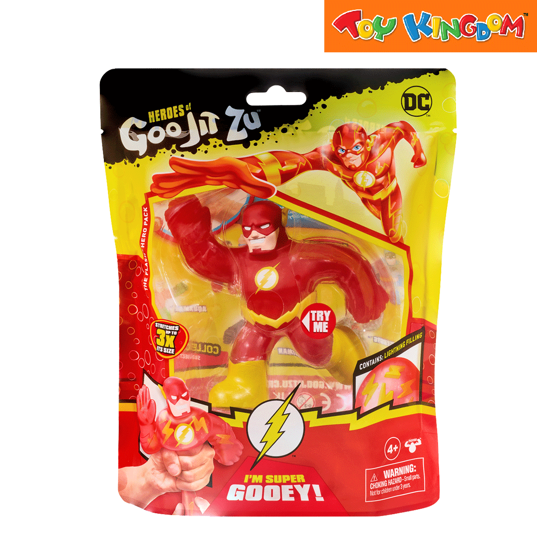 Heroes of Goo Jit Zu Series 2 Hero Pack The Flash Stretchable Figure