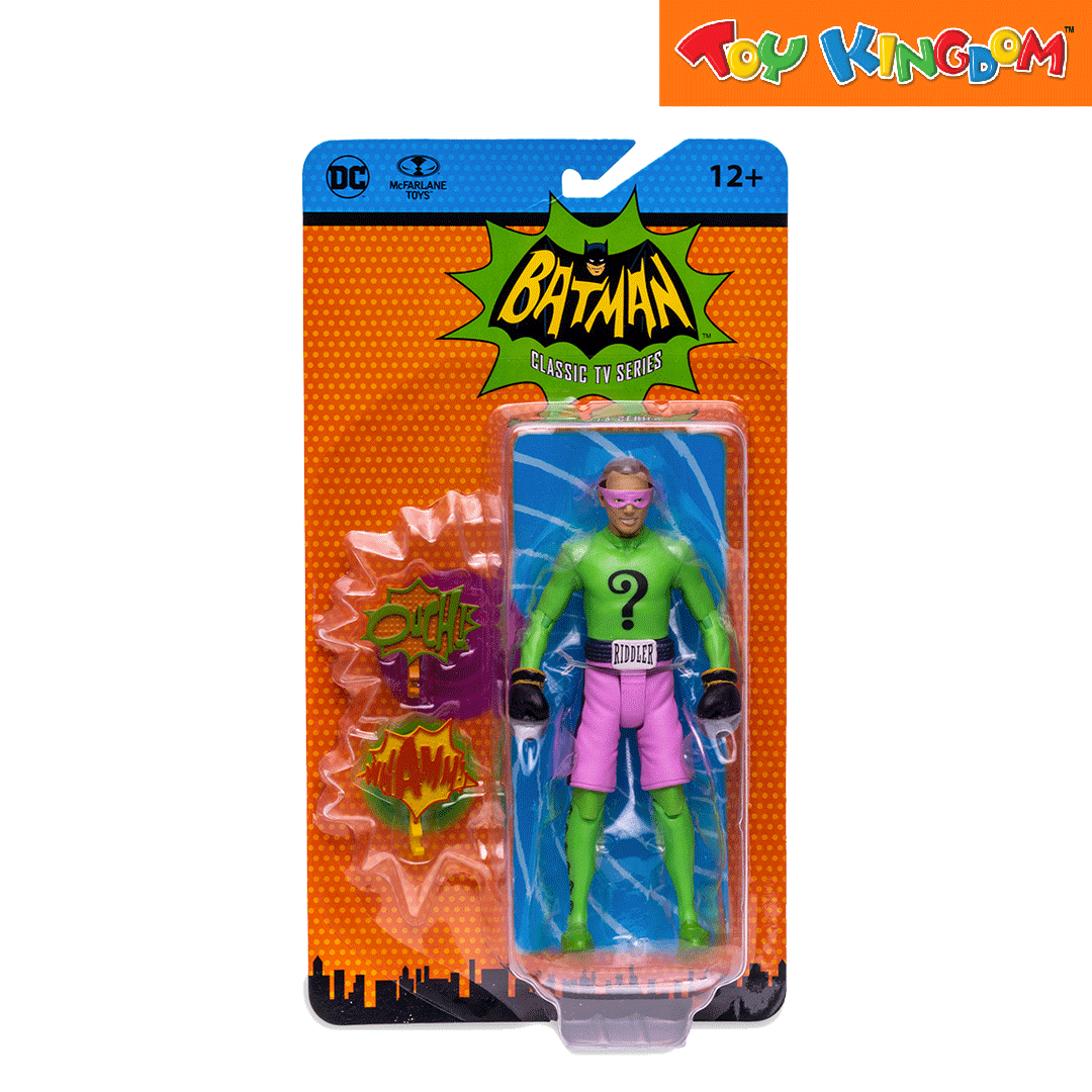 McFarlane Batman Classic TV Series Riddler Boxing Action Figure