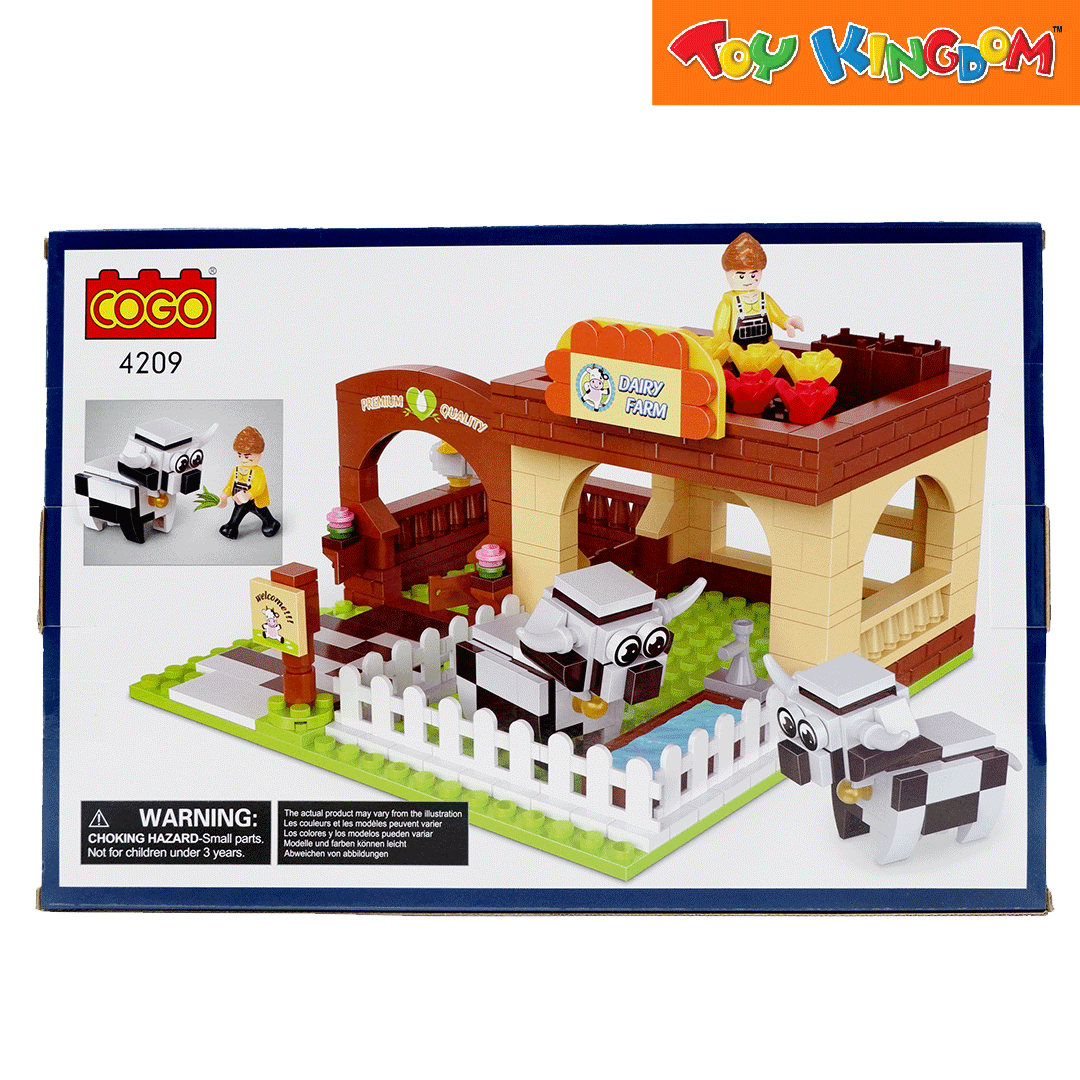 Cogo City Dairy Farm Building Blocks Building Blocks – Toy Kingdom