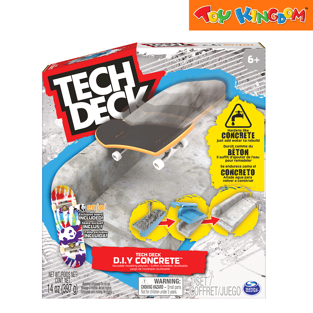 Tech Deck Concrete Fingerboard – Toy Kingdom