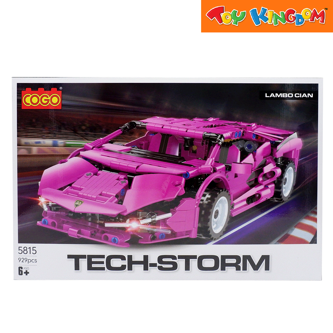 Cogo Tech Storm Lambo Cian Building Blocks – Toy Kingdom