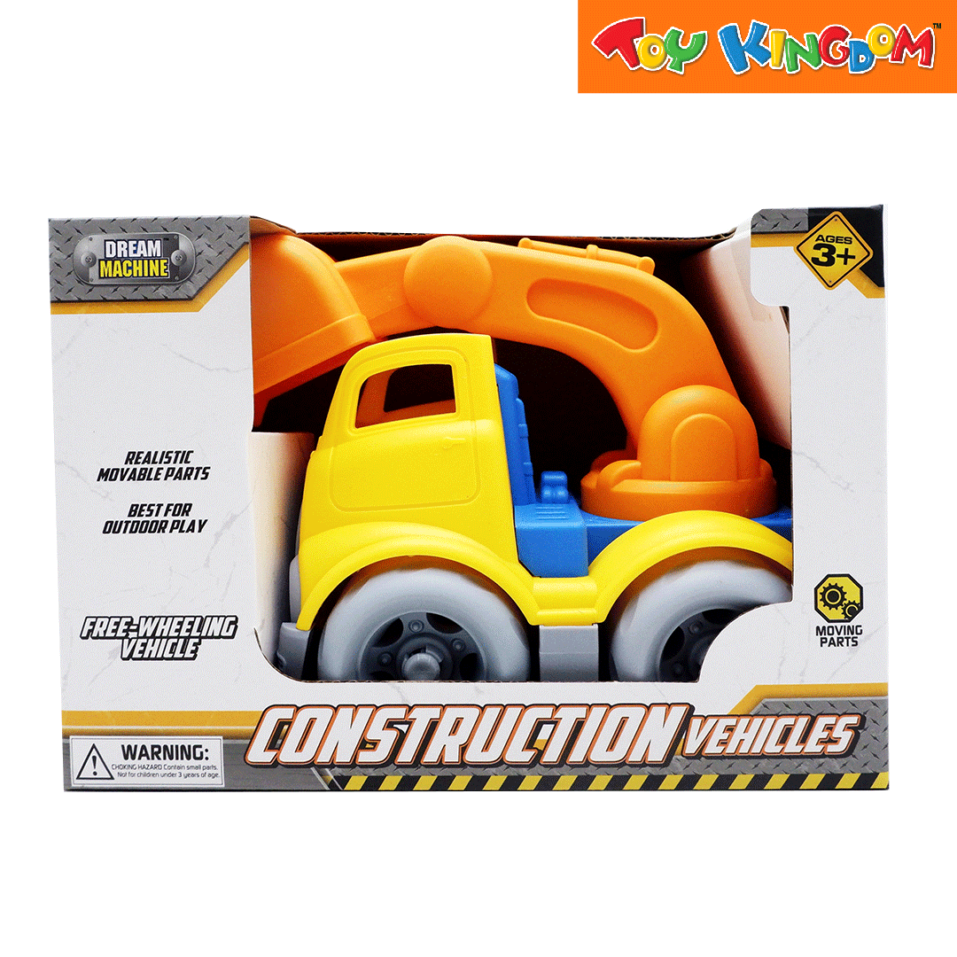 Dream Machine Construction Excavator Vehicles | Toy Kingdom