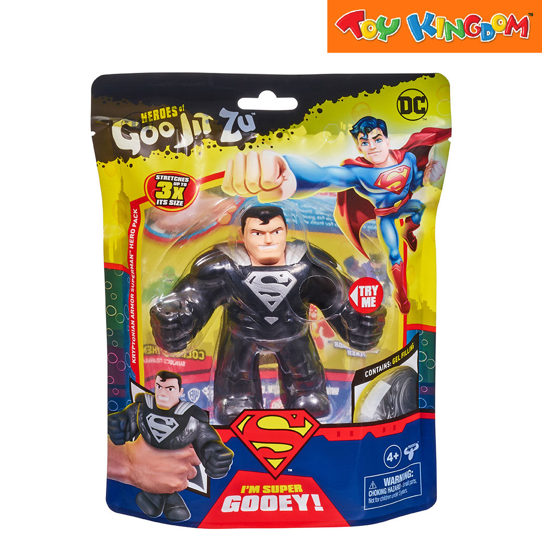 Heroes of Goo Jit Zu DC Comics Series 4 Hero Pack Kryptonian Armor ...