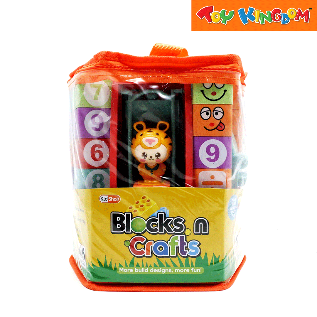 KidShop Blocks 'n Craft 46 pcs Building Blocks | Toy Kingdom