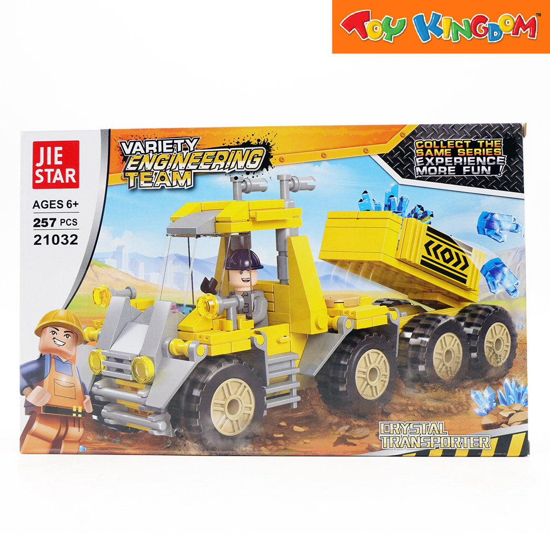 Jie Star Blocks Variety Engineering Team Crystal Transporter 257 pcs ...