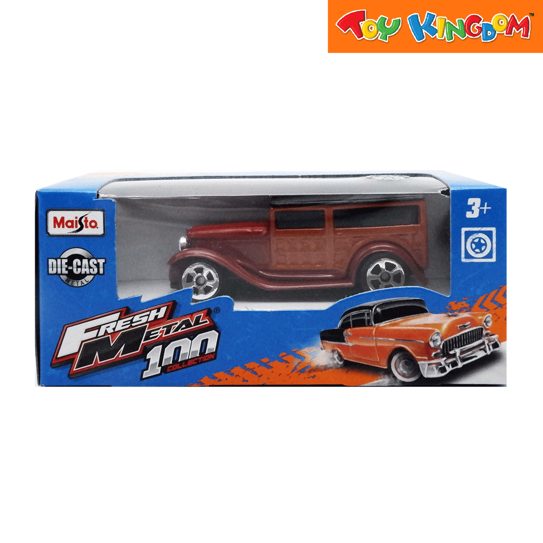 Maisto Fresh Metal 1932 Ford Woody Wagon 3 inch Die-cast Vehicle