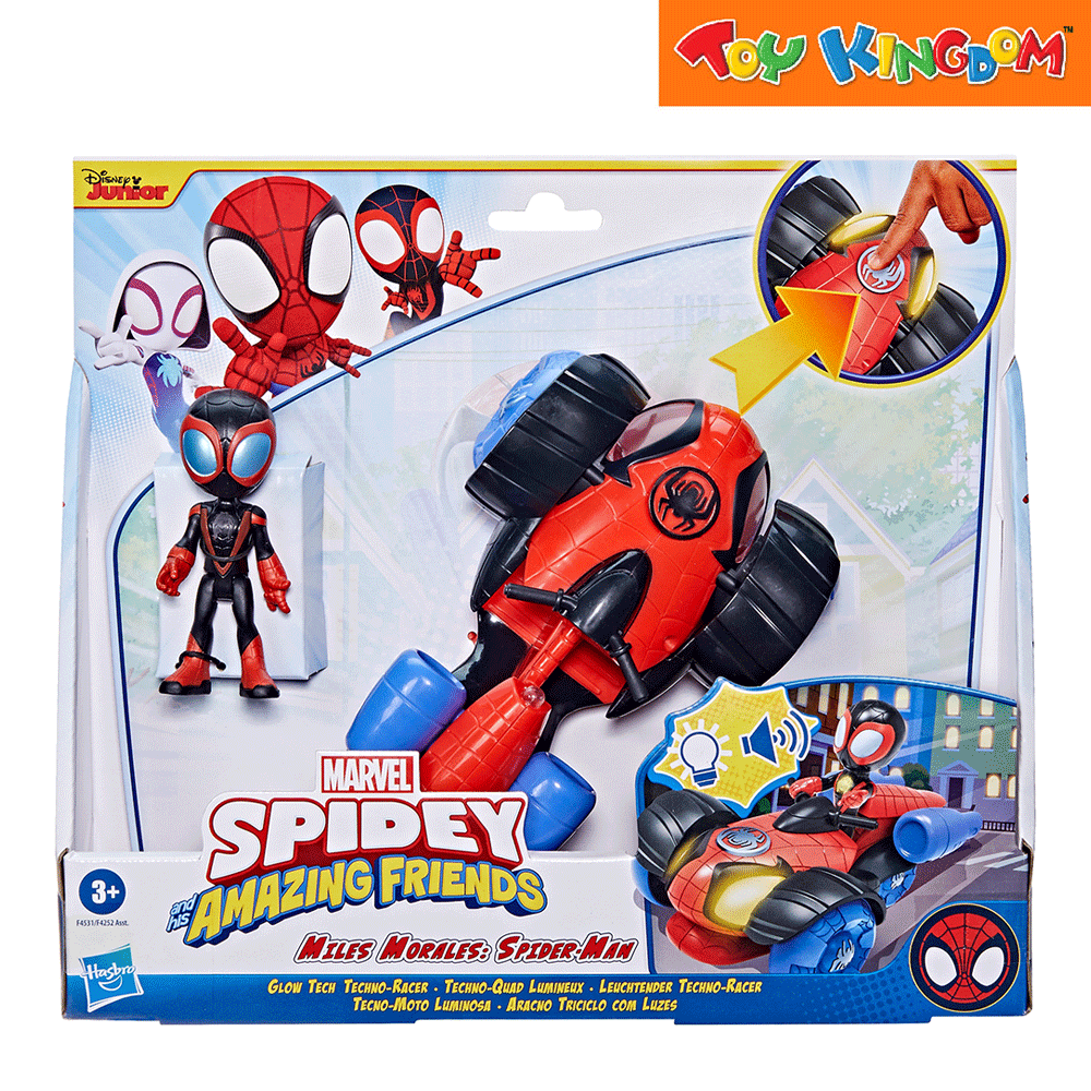 Disney Jr. Marvel Spidey and His Amazing Friends Miles Morales Spider ...