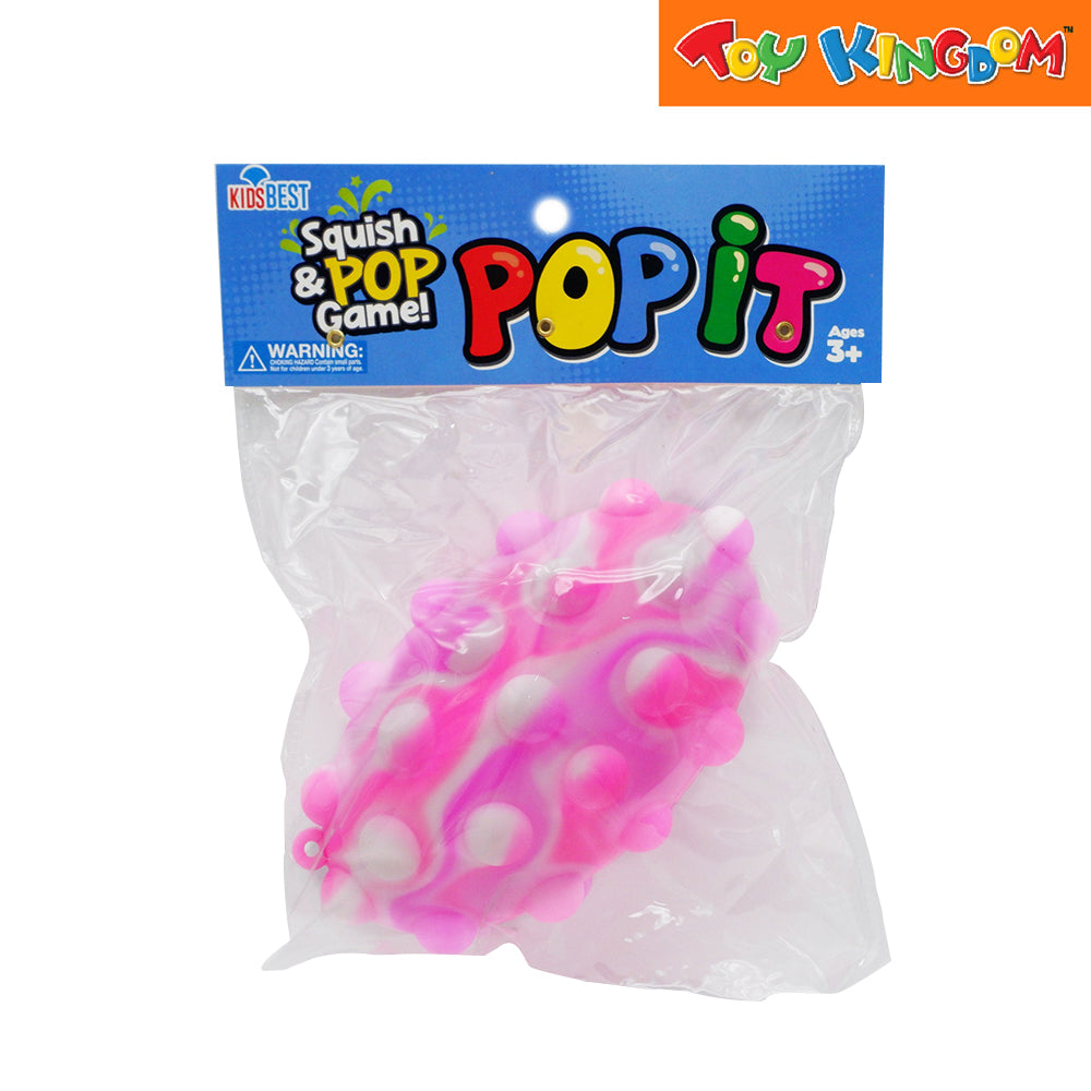 Squish and Pop Game! Pink Purple White Fidget Ball | Toy Kingdom