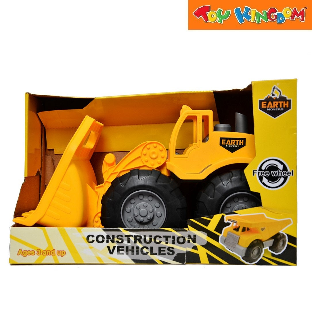 Earth Movers Wheel Loader Construction Vehicle | Toy Kingdom