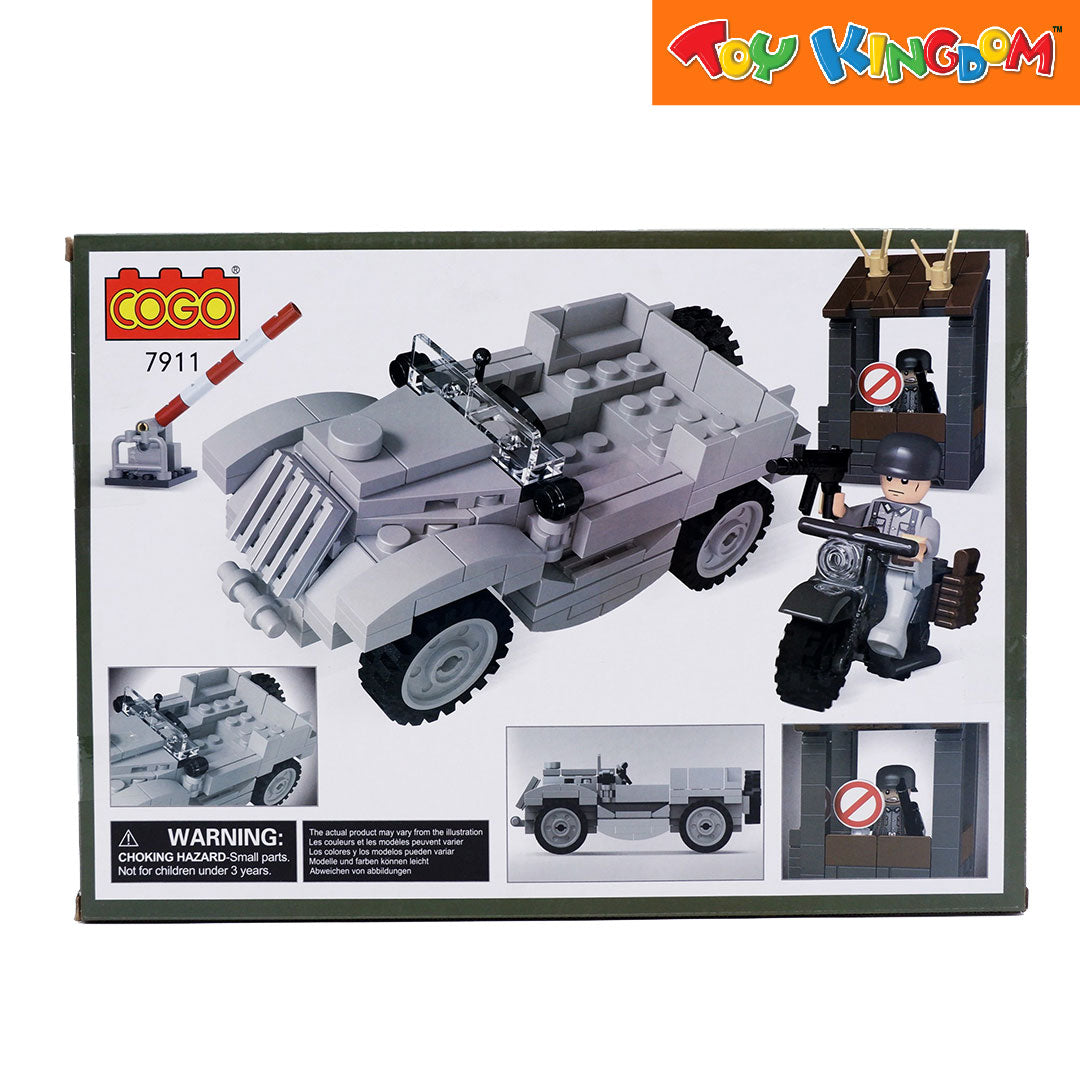 Cogo Military Mercedes 170VK Building Blocks | Toy Kingdom