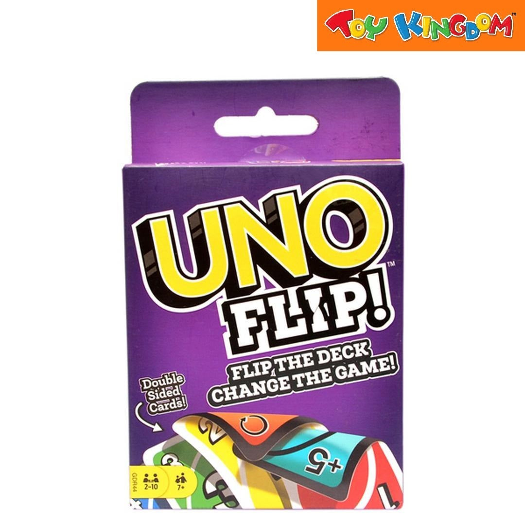 Mattel Games UNO Flip! Card Game Multiplayer Tabletop Card Game for ...